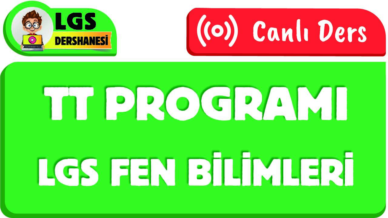 8.Sınıf TT Fen Dersi Konu Anlatımı