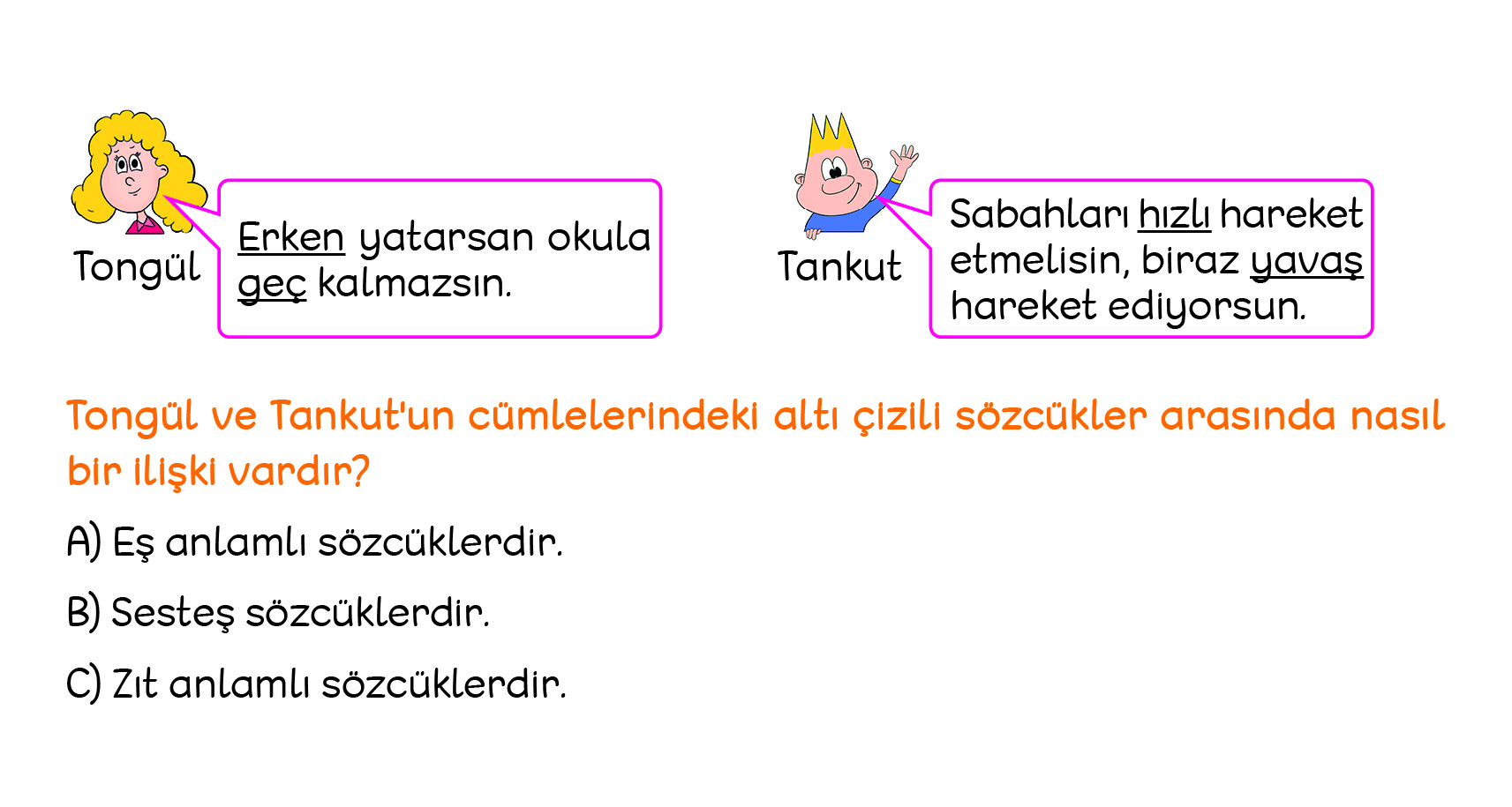 Türkçe Konu Testi - Tonguç Akademi